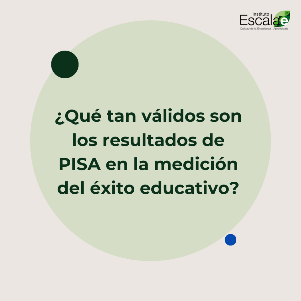¿Qué tan válidos son los resultados de PISA en la medición del éxito ...